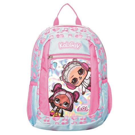 תיק גן גילי לול Lol דיסקו סט מפיות אוכל קל גב צעצועים ילדים ודרקונים