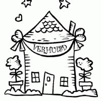 Huis Kleurplaten Kleurplaten