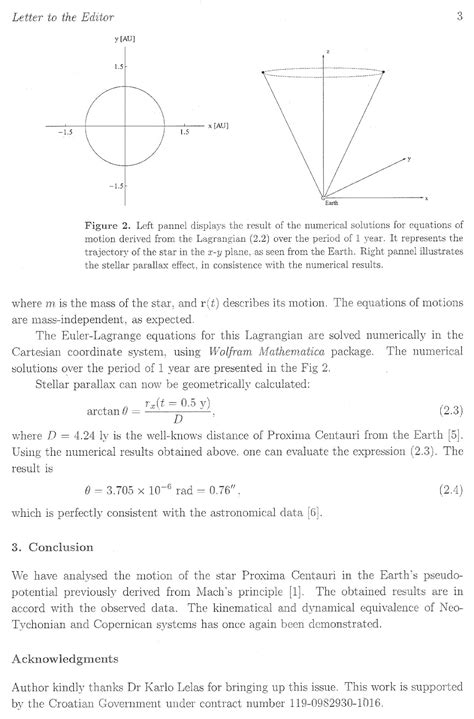 Geocentrismo Stellar Parallax In The Neo Tychonian Planetary System