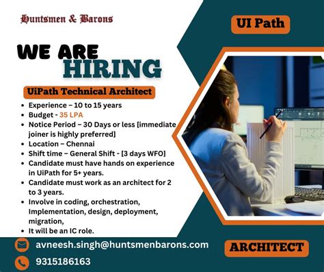 Avneesh Singh On Linkedin Hiring Uipath Architecter