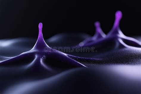 An Abstract Illustration Of Neural Structures Emulating Brain