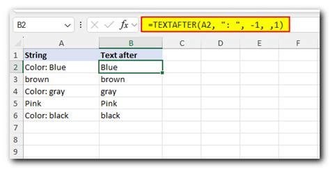 Learn Excel Excel Textafter Function Retrieves Text That Appears