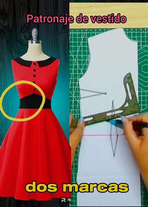 17k Views · 16k Reactions Patrón De Vestido Con Cuello Patronaje De Vestido Con Cuello