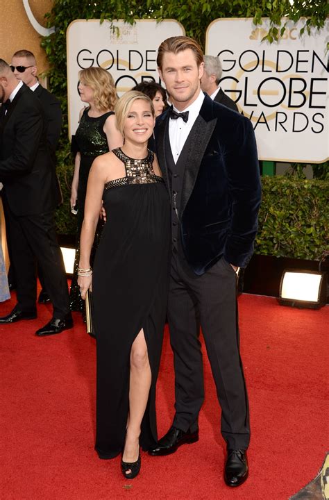 Elsa Pataky Wears Paule Ka At 71st Annual Golden Globe Awards • Celebmafia