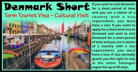 Denmark Visa Services Who Can Be Granted A Denmark Business Visa It Is Possible To Get A Visa