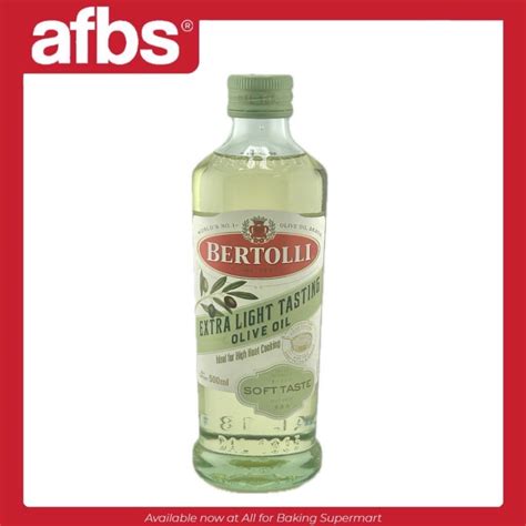 Supermart Bertolli Extra Light Tasting Olive Oil 500 Ml 1115468 Shopee Thailand