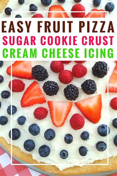 Strawberry Pizza Recipe With Sugar Cookie Crust