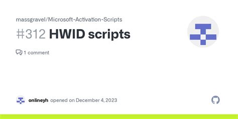 Hwid Scripts · Issue 312 · Massgravelmicrosoft Activation Scripts · Github