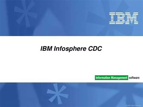 Ppt Ibm Infosphere Cdc Powerpoint Presentation Free Download Id