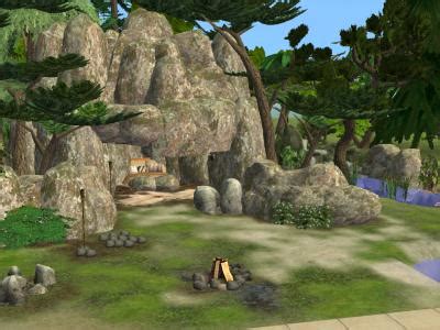 Mod The Sims Neanderthal Starter Cave