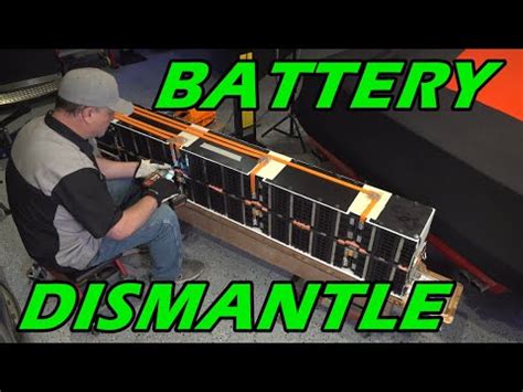 Fisker Karma Battery Disassembly 4k Ep45 Youtube