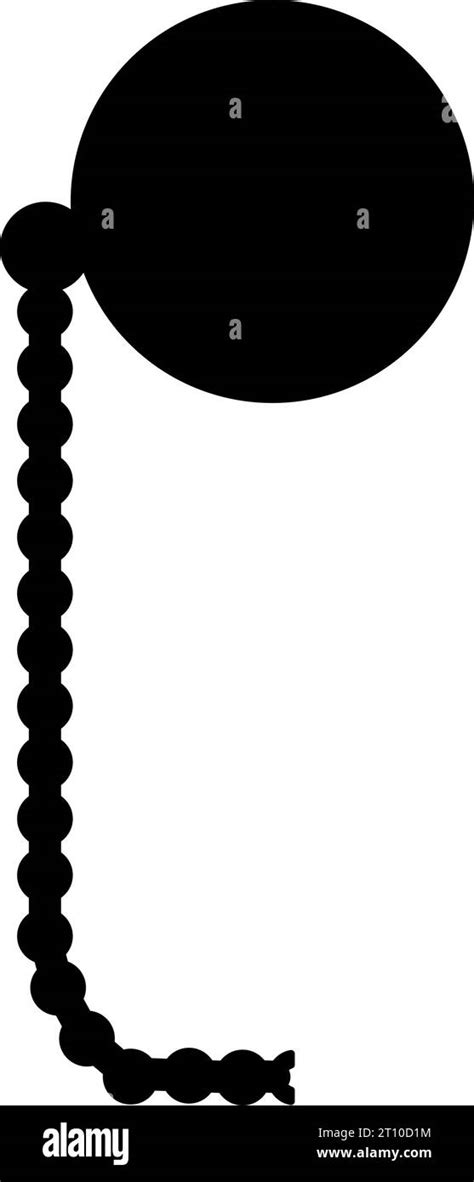 Shape Of Round Monocle On Decorative Chain Health And Vision Protection Contour Eye Protection