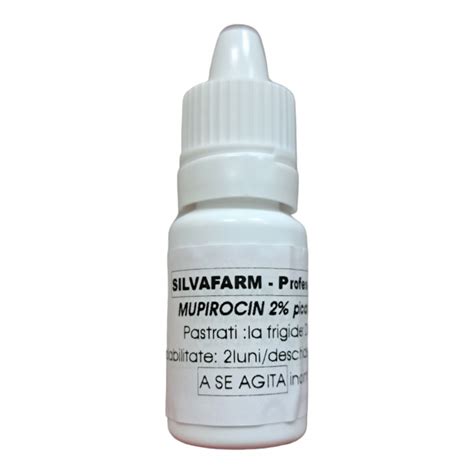 Mupirocin Picaturi Nazale 2 10ml Preparat In Laborator