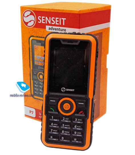 Mobile-review.com Обзор GSM-телефона Senseit P7