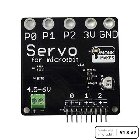 Monk Makes Servo For Microbit Buy In Australia Ce06257 Core Electronics