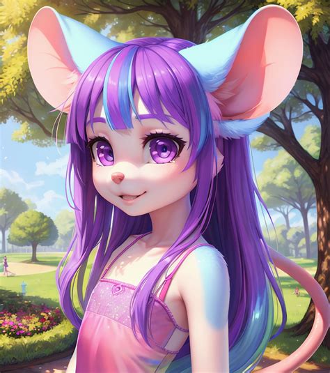 Cute Mouse Girl By Protonovadarkstar On Deviantart