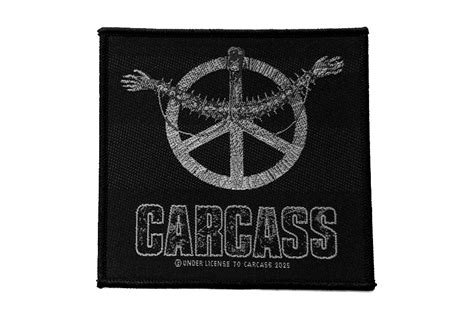 Carcass Heartwork Sew On Woven Patch