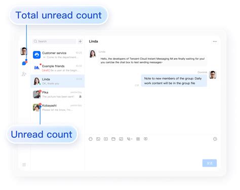 Chat Application Unread Count Management Tencent Rtc Documentation