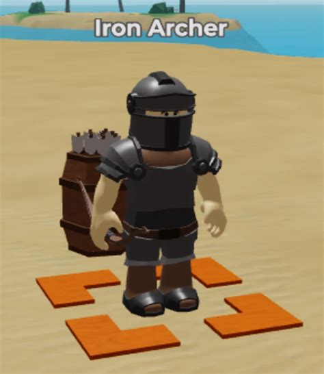 Iron Archer Roblox The Survival Game Wiki Fandom