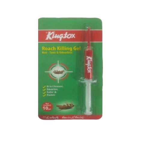 Kingtox Roach Killing Gel King Gel Injection 10 Grams Cockroach Killer