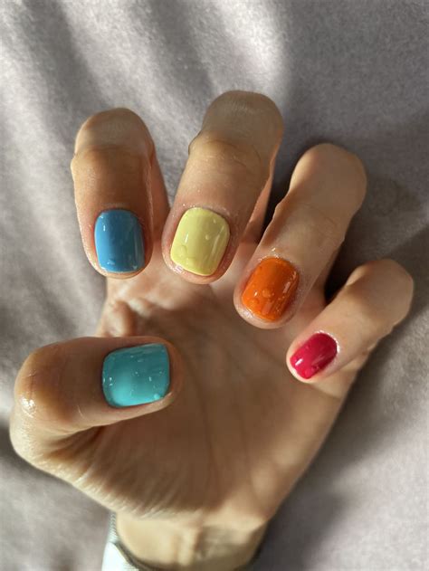 Pin By Diana Nascimento 😍 On Unhas Criativas Cute Gel Nails Short