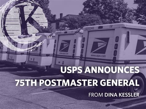 Usps Announces 75th Postmaster General