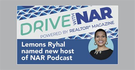 Lemons Ryhal Named New Host Of Drive With Nar Podcast Illinois Realtors