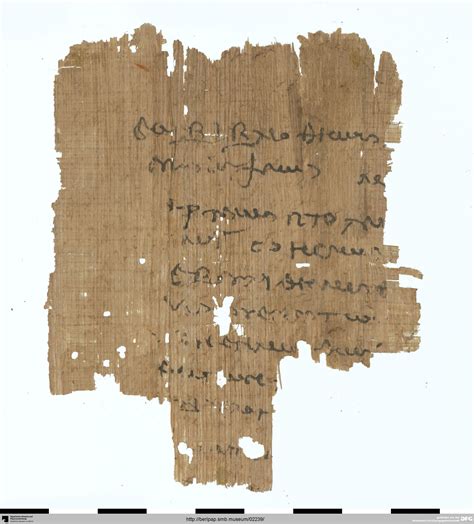 02239 Berlin Papyrus Database