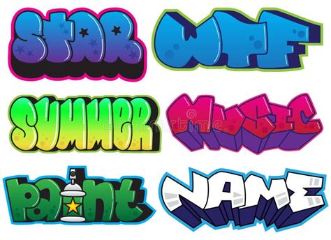 Graffiti Art Words