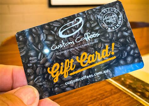 Coffee T Card Custom Coffees
