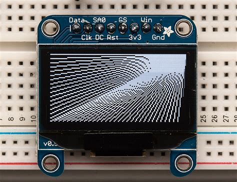 Adafruit Monochrome Oled Display