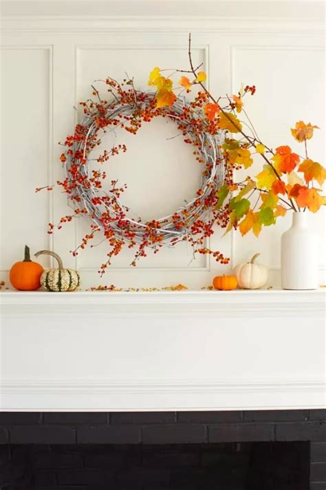 20 Stunning And Magical Diy Fall Mantel Decor Ideas