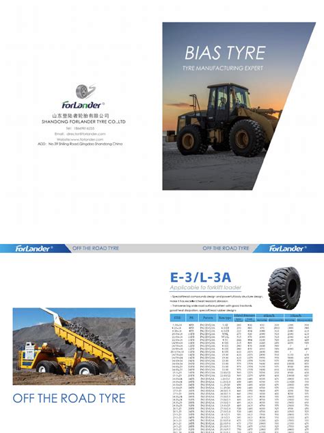 2023 Forlander Bias Tires Catalogue Pdf