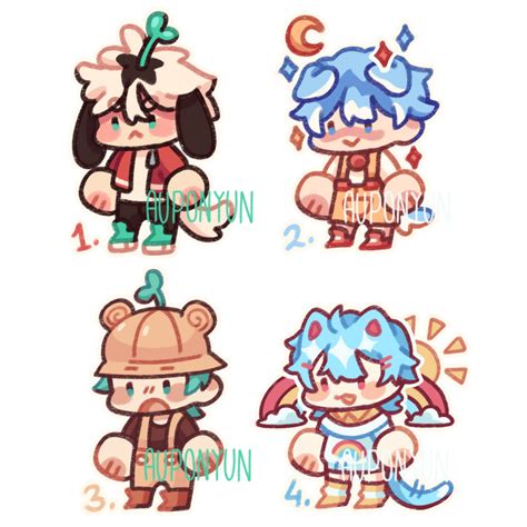Flatsale Squishy Chibi Batch Closed Ty By Aupon On Deviantart