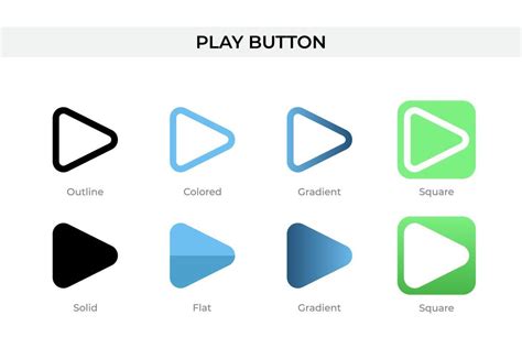 Pixel Play Button Vector Art Icons And Graphics For Free Download