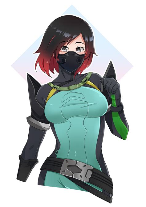 Ruby As Viper From Valorant Credit On Fiverr Cannedsardines Rrwby