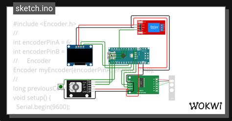 Ec11 Encoder Wokwi Esp32 Stm32 Arduino Simulator