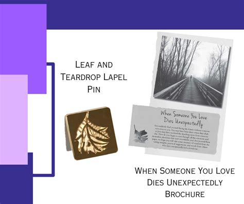 April Products Of The Month Leaf And Teardrop Lapel Pin Resolve