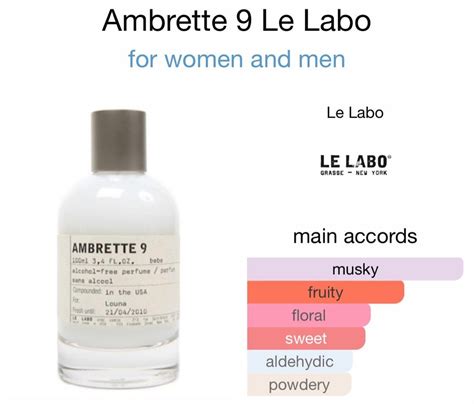 [perfume Decant] Le Labo Ambrette 9 Edp Eau De Parfum 5ml 10ml Beauty And Personal Care