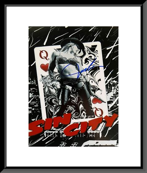 Sin City Jessica Alba Signed Photo