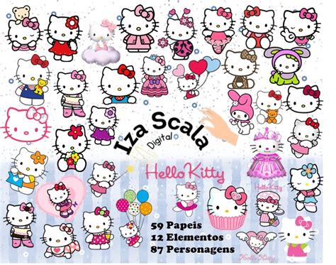Arquivo Digital Hello Kitty Elo7 Produtos Especiais