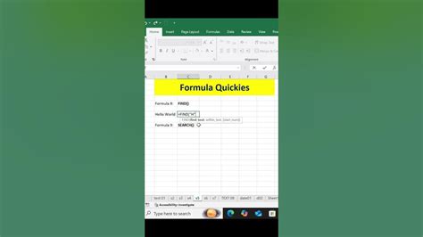 text formulas find search excelformula exceltricks exceltips