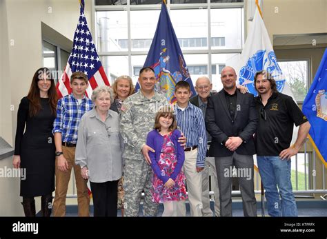 Latham N Y Nyarng Lt Col Micheal Tagliafierro Poses With His