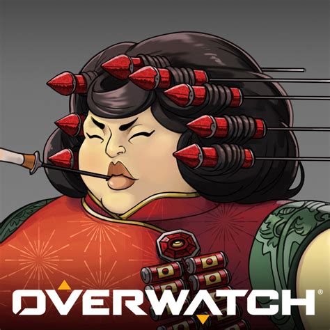 Artstation Mama Hong Overwatch Fan Hero Concept