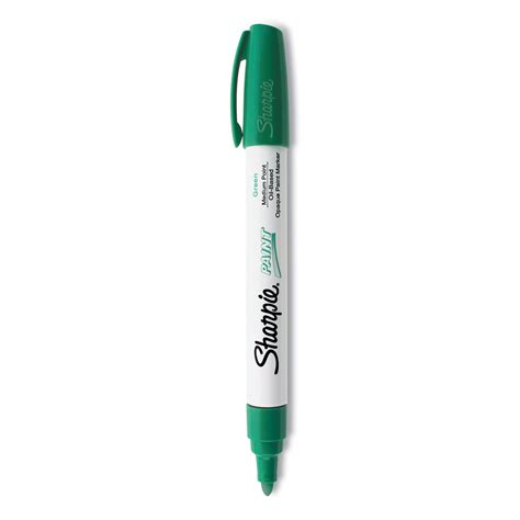 Permanent Paint Marker Medium Bullet Tip Green Reparto
