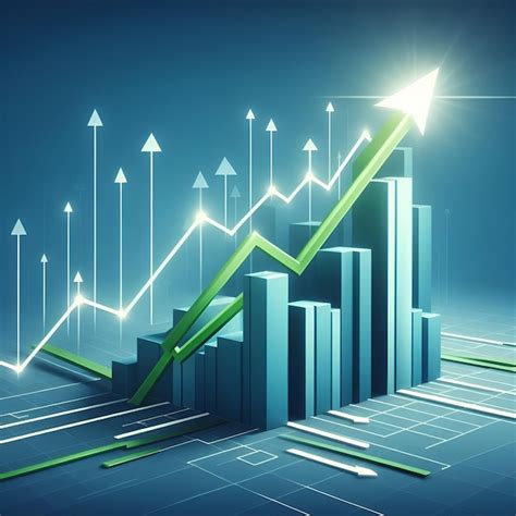 Business Growth Chart Image Premium Ai Generated Image