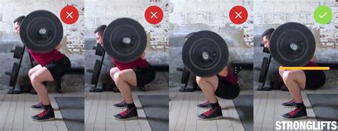 Back Squat Form Degree Angle