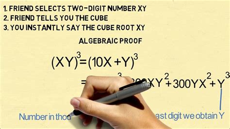 Proof How To Do Cube Roots In Your Head Math Trick YouTube