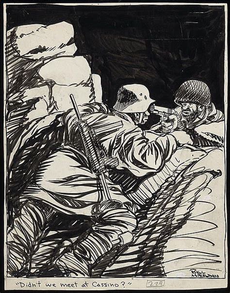 Didnt We Meet At Cassino [between 1943 And 1945] Willie And Joe By
