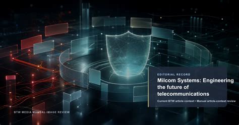 Milcom Systems Engineering The Future Of Telecommunications
